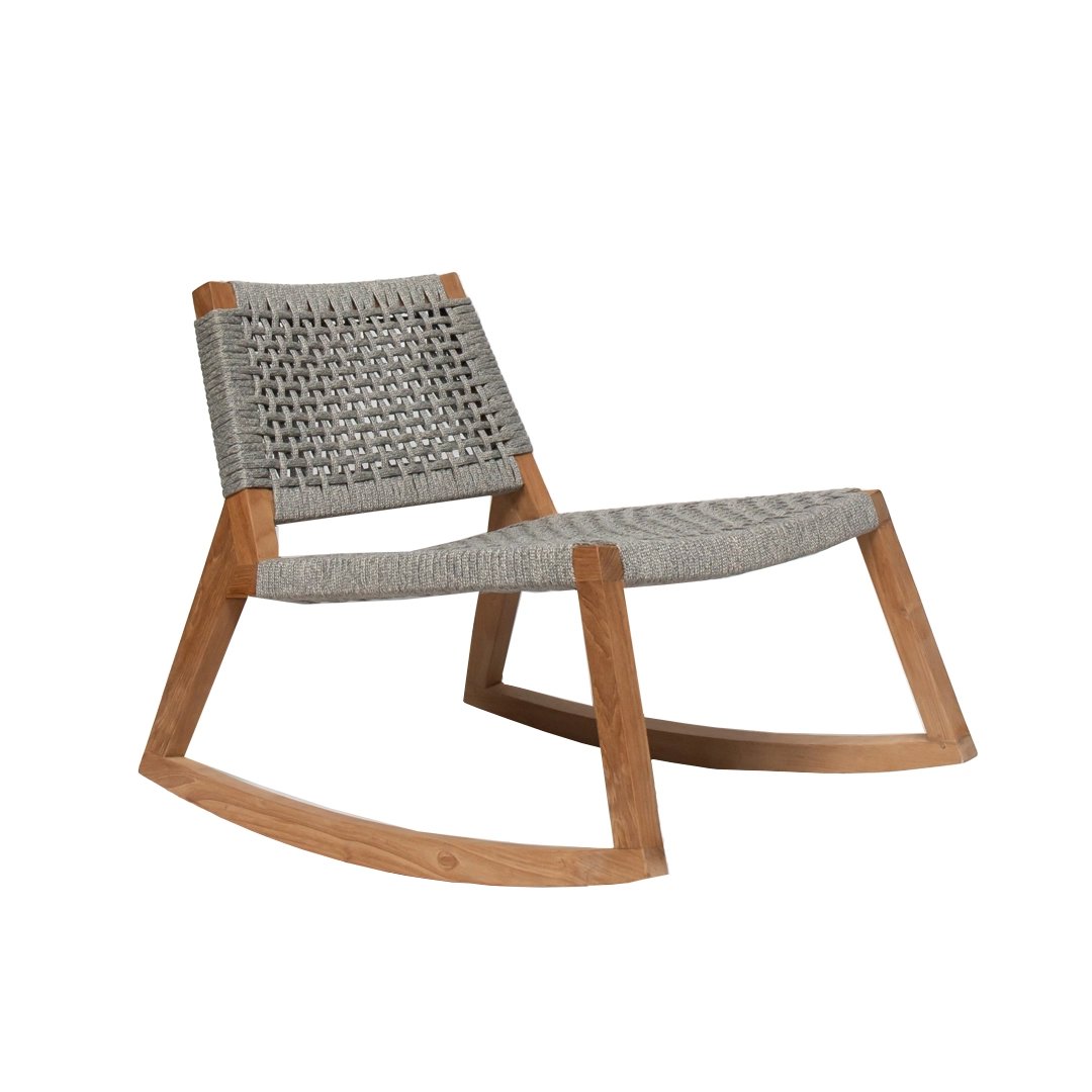 Design rocking chair wood Jans | A true eye-catcher